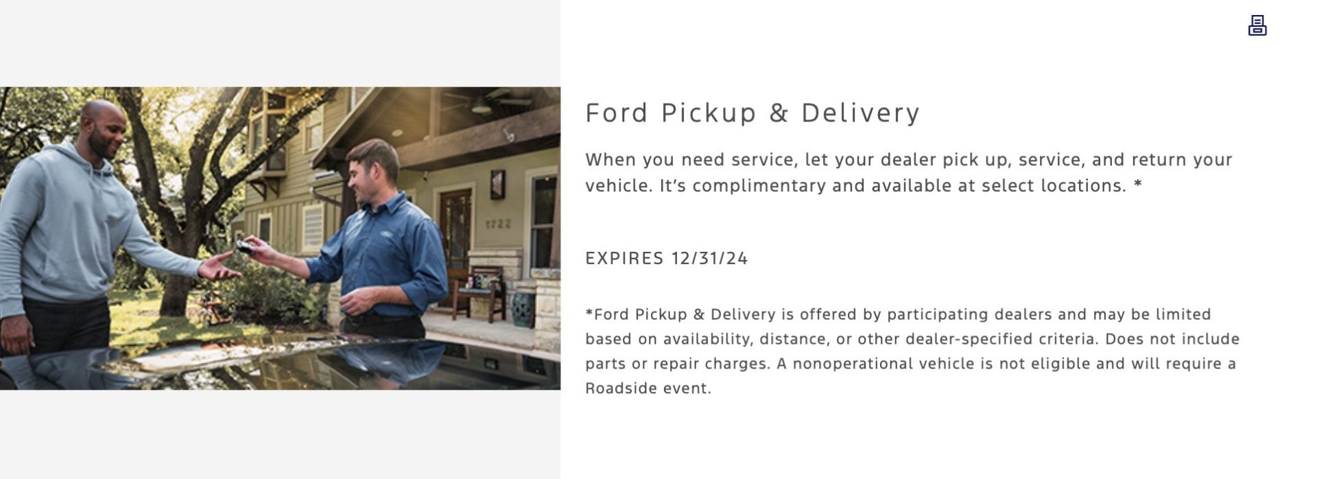 THE WORKS Vehicle Care Offer & Discount Codes | Ford Service Coupon